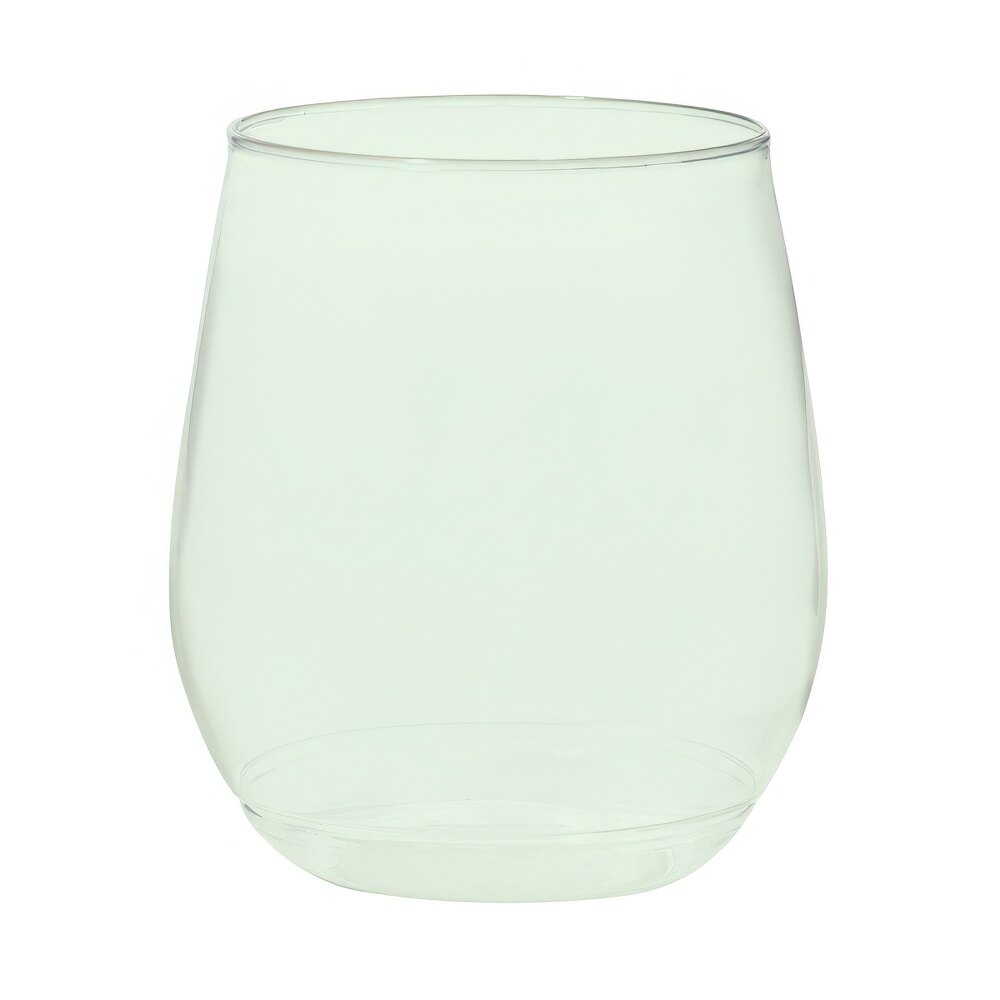 Tossware POP 14 oz. Customizable Plastic Mint Green Vino Glass - 252/Case