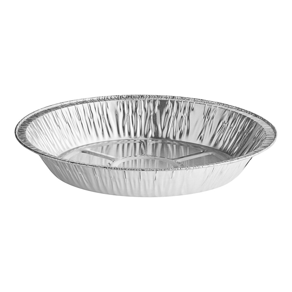 Baker's Lane 9" x 1 1/4" Extra Deep Foil Pie Pan - 500/Case
