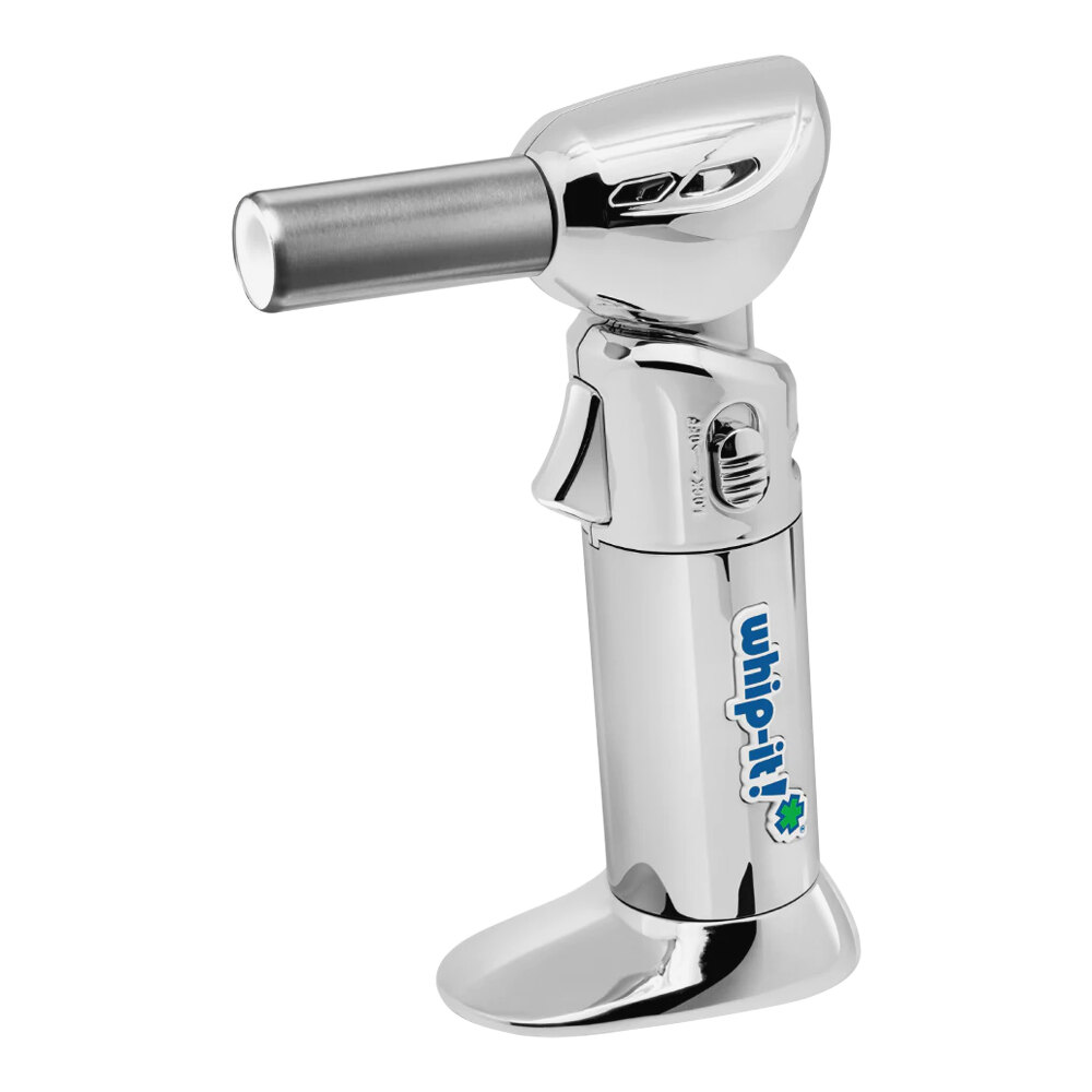 Whip-It Flex Silver Chrome Butane Torch TC-Flex-01C