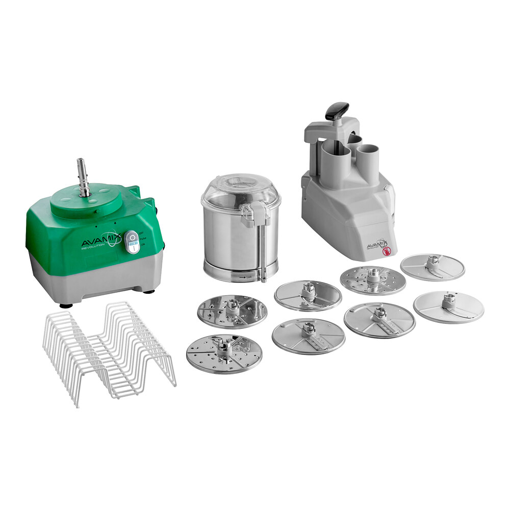 AvaMix Revolution CFBB5348D PLUS Combination Food Processor with 5 Qt ...