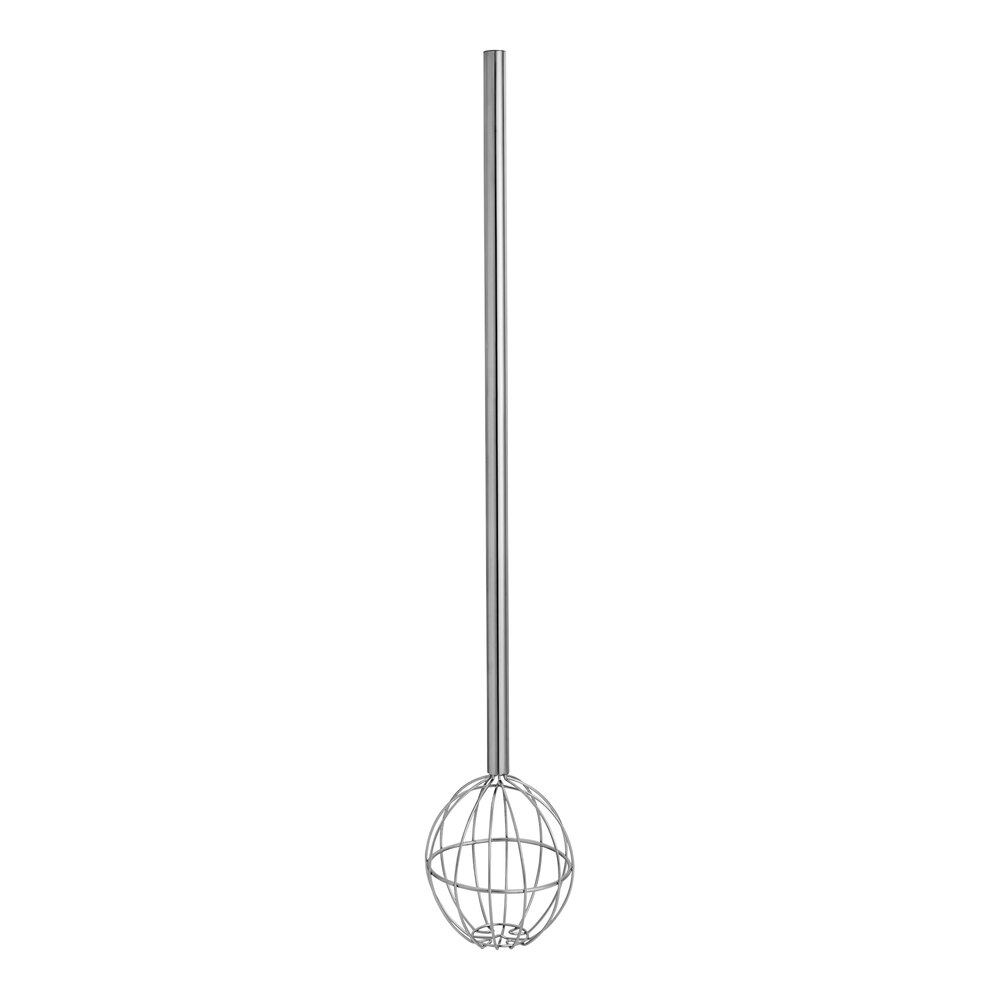 Choice 48" Stainless Steel Ball Kettle Whip / Whisk