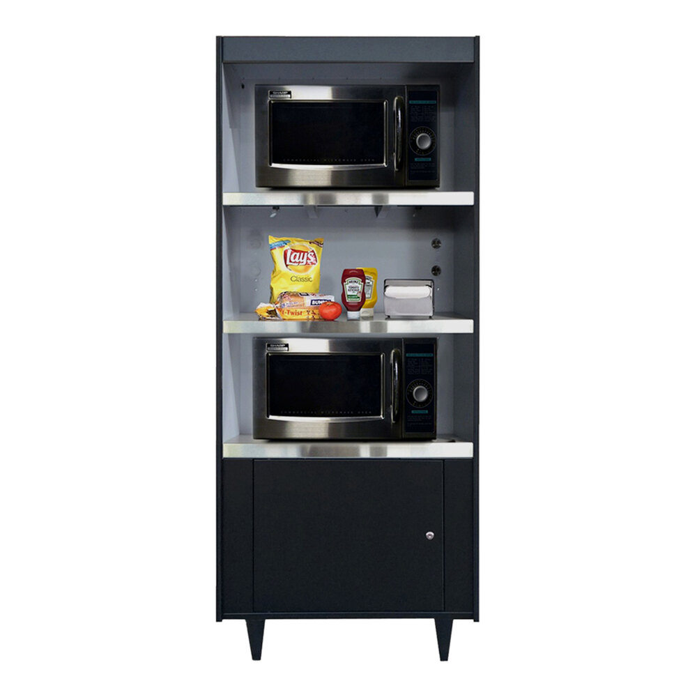 All State Manufacturing 27" x 23 1/4" x 72" Three-Shelf Condiment Stand ...