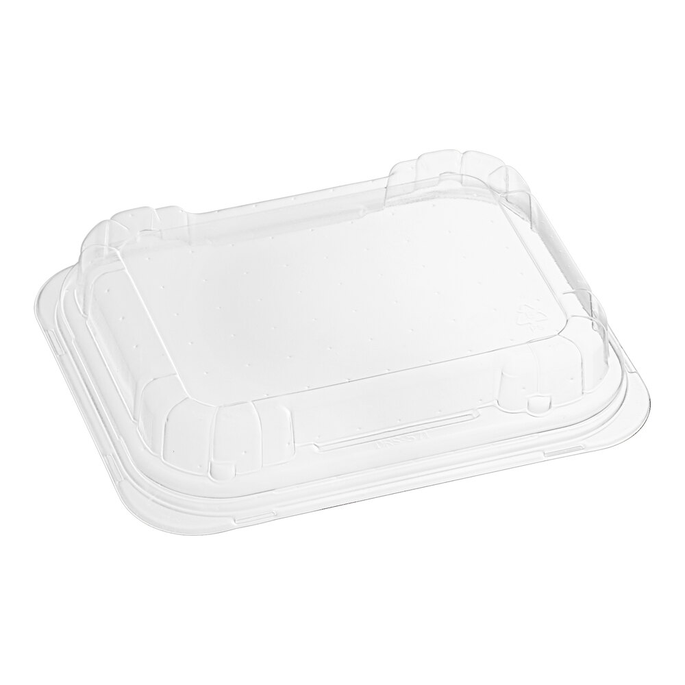 Solut Clear OPS Plastic Dome Lid for 6 1/2" x 5" Baking Pan - 300/Case