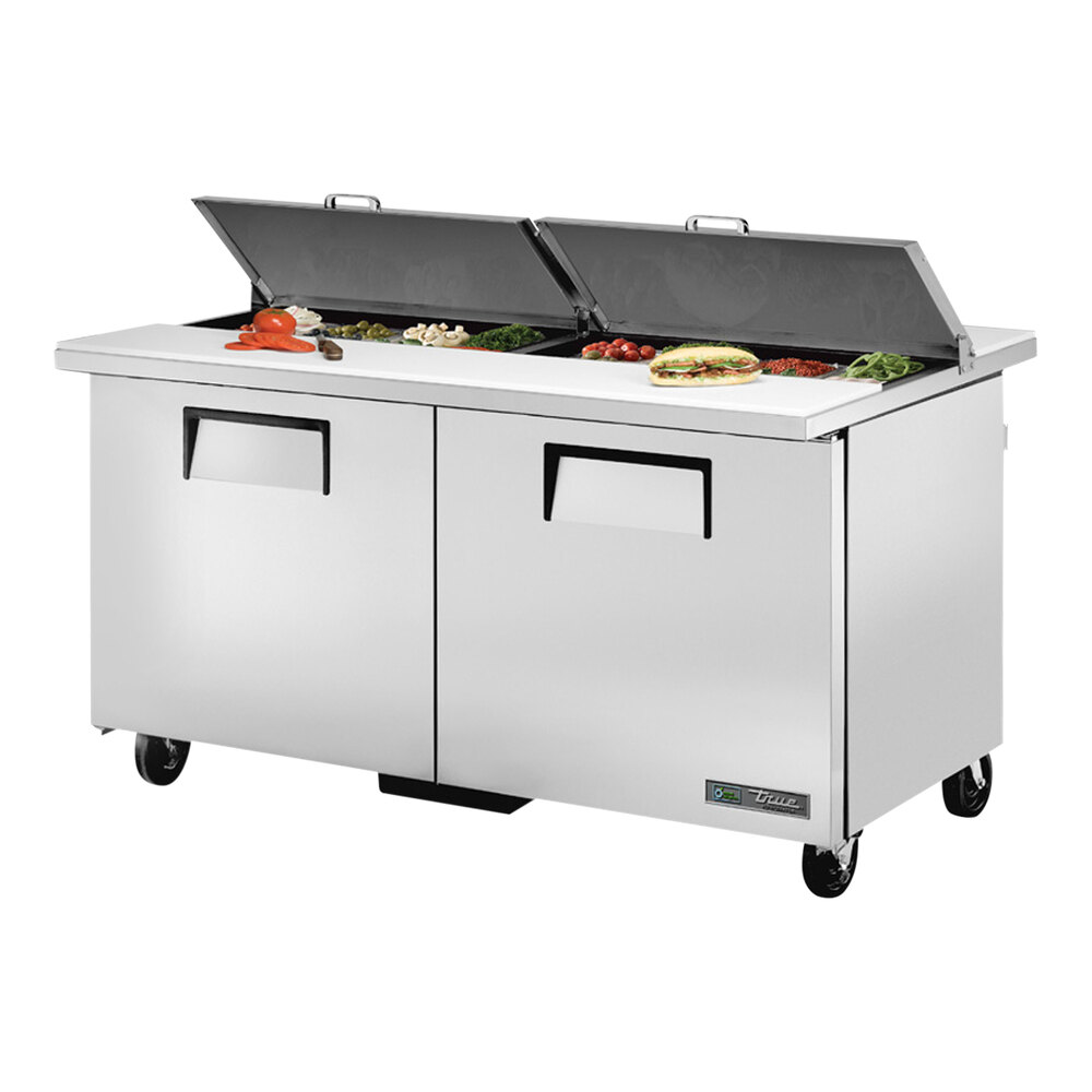 True TSSU-60-16-DS-ST-HC 60 3/8" Dual-Sided 2 Door Refrigerated ...
