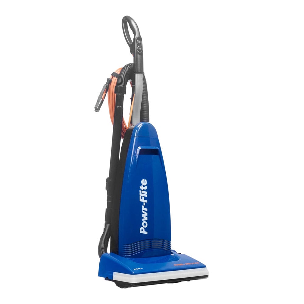 Powr-Flite Rigel Deluxe PV130-W14-U 14" Single Motor Bagged Upright ...