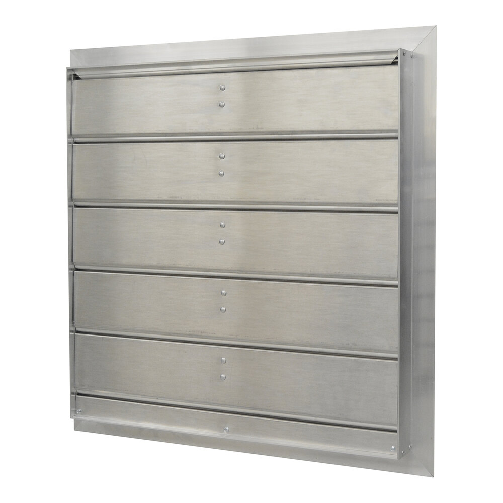 Canarm 3200 Series 24" x 24" Gravity Shutter Backdraft Damper SR3224X24