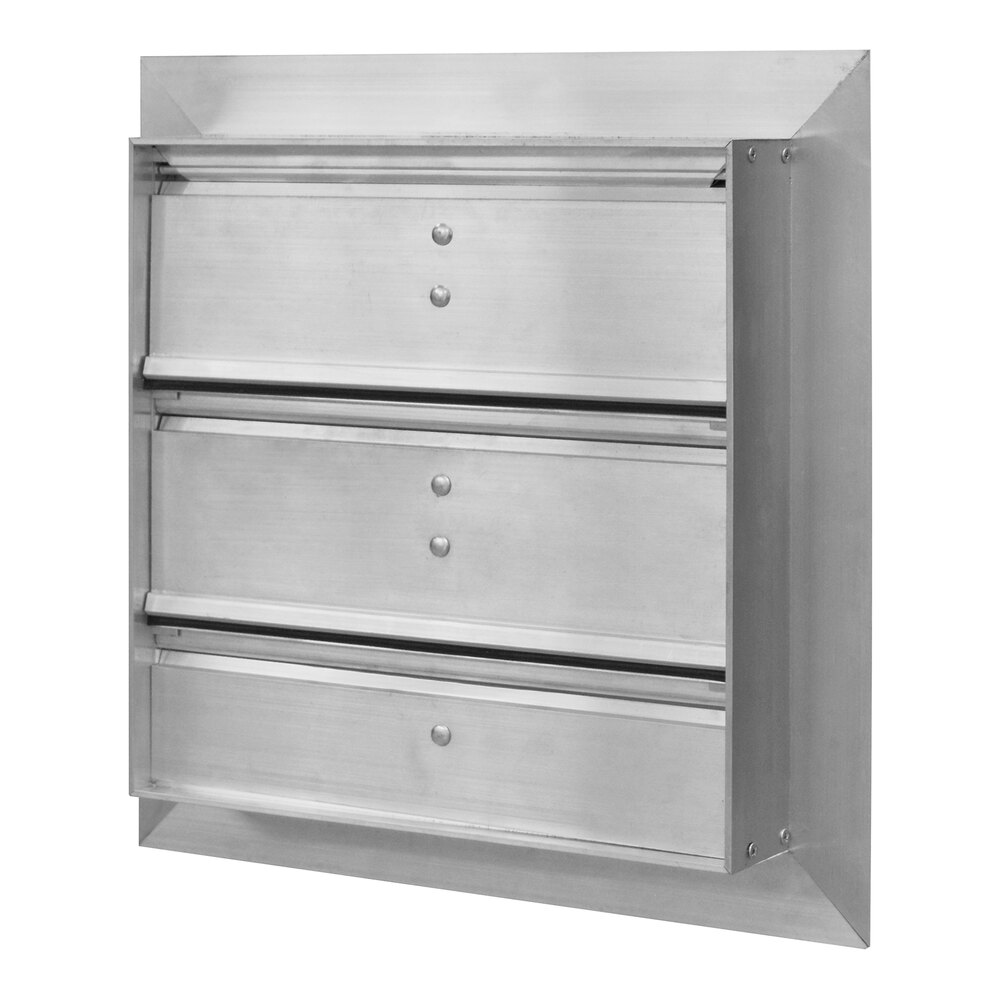 Canarm 3200 Series 12" x 12" Gravity Shutter Backdraft Damper SR3212X12