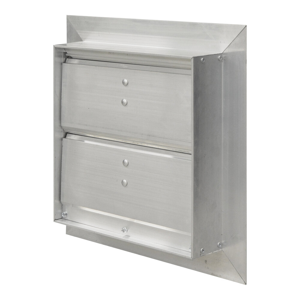 Canarm 3200 Series 10" x 10" Gravity Shutter Backdraft Damper SR3210X10