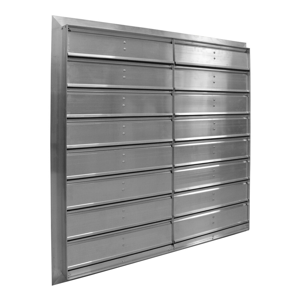 Canarm 3200 Series 36" x 36" Motorized Shutter Backdraft Damper SX3236X36