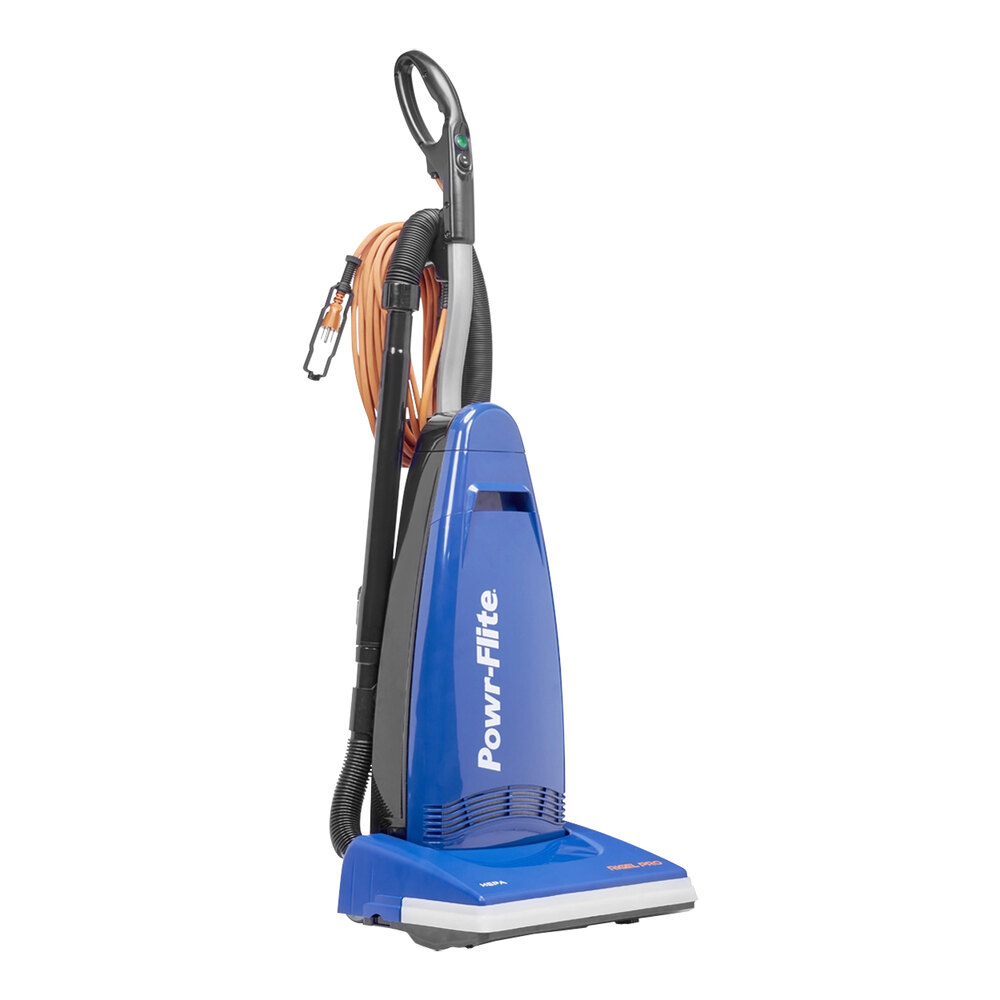 Powr-Flite Rigel Pro PV100-W14-U 14" Single Motor Bagged Upright Vacuum ...
