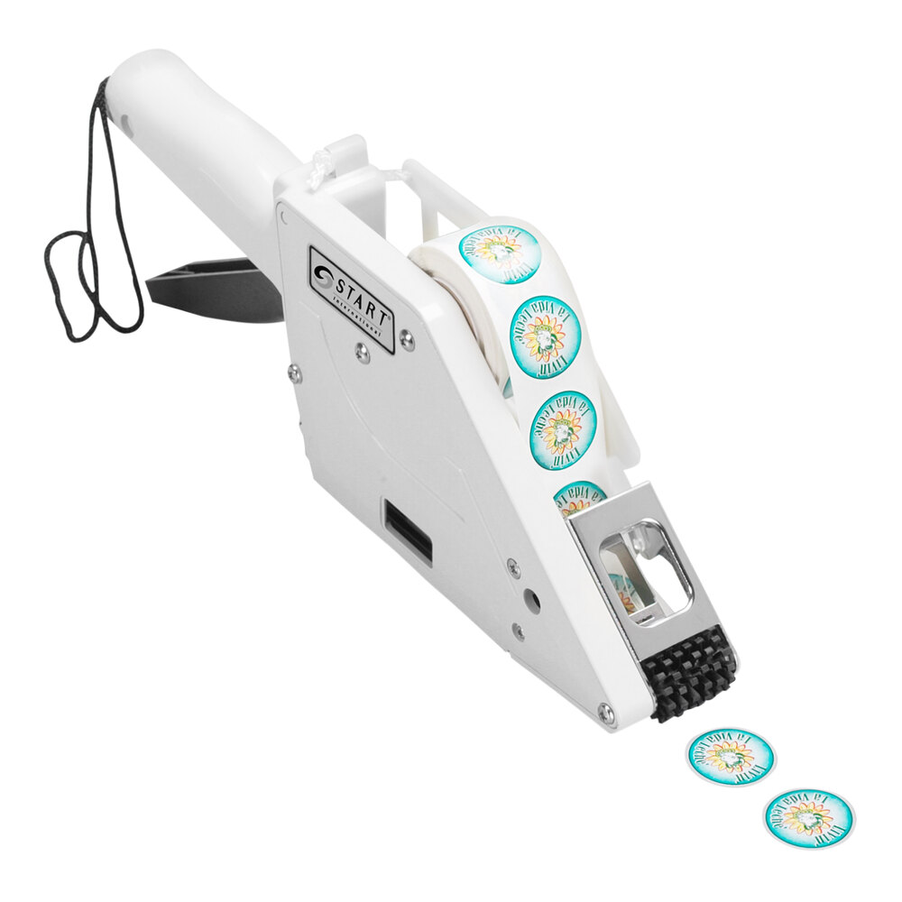 Start International Manual Handheld Label Applicator for 2 3/8" x 1 3/ ...