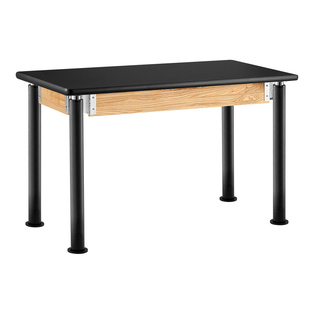 National Public Seating Signature 24" x 72" Height Adjustable Science ...