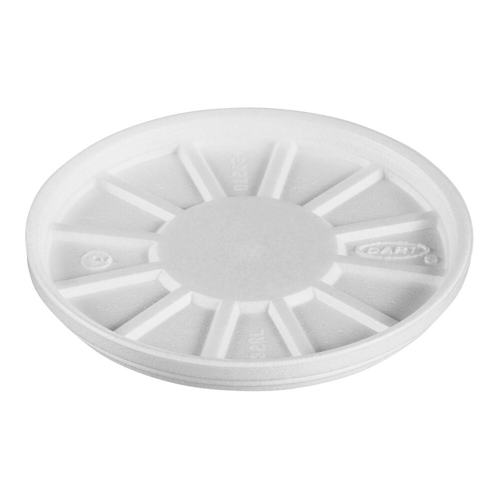 Dart 32RL Foam Vented Lid - 50/Pack