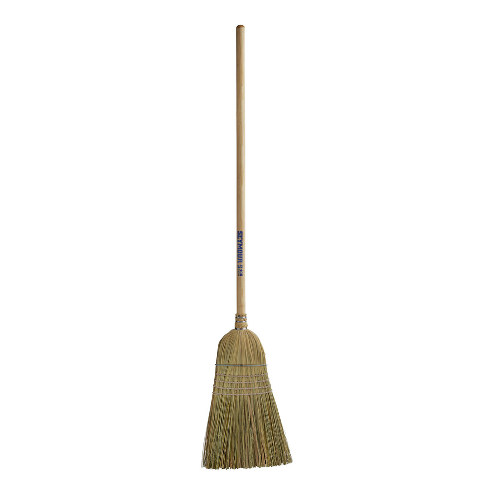 Seymour S400 Jobsite 82500 11 3/4" Heavy-Duty Contractor Corn Broom