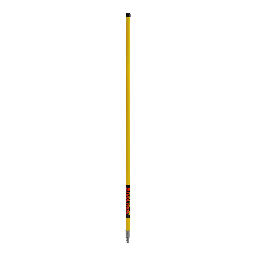 Structron S600 Power 60241 60" Yellow Threaded Fiberglass Broom ...