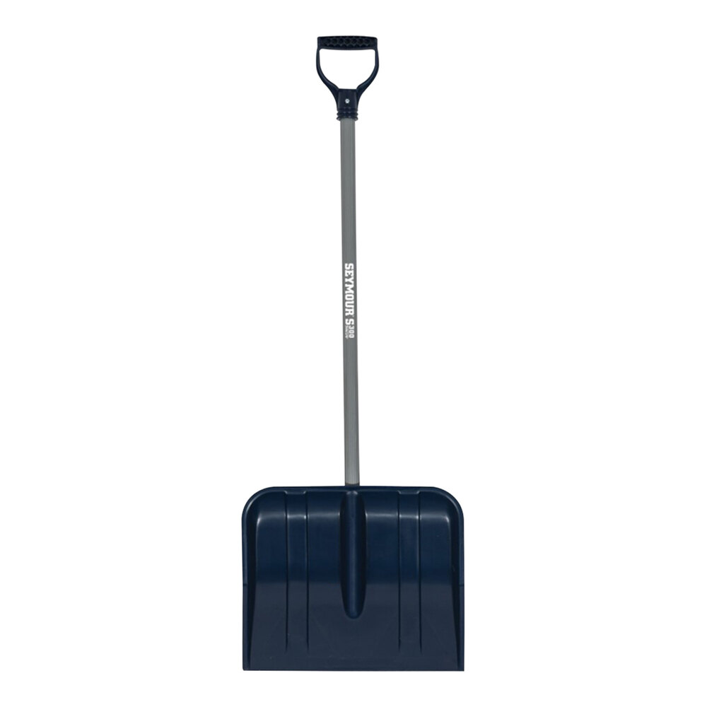 Seymour Midwest S300 DuraLite 16 1/2" Poly Snow Shovel with 30" Vinyl ...
