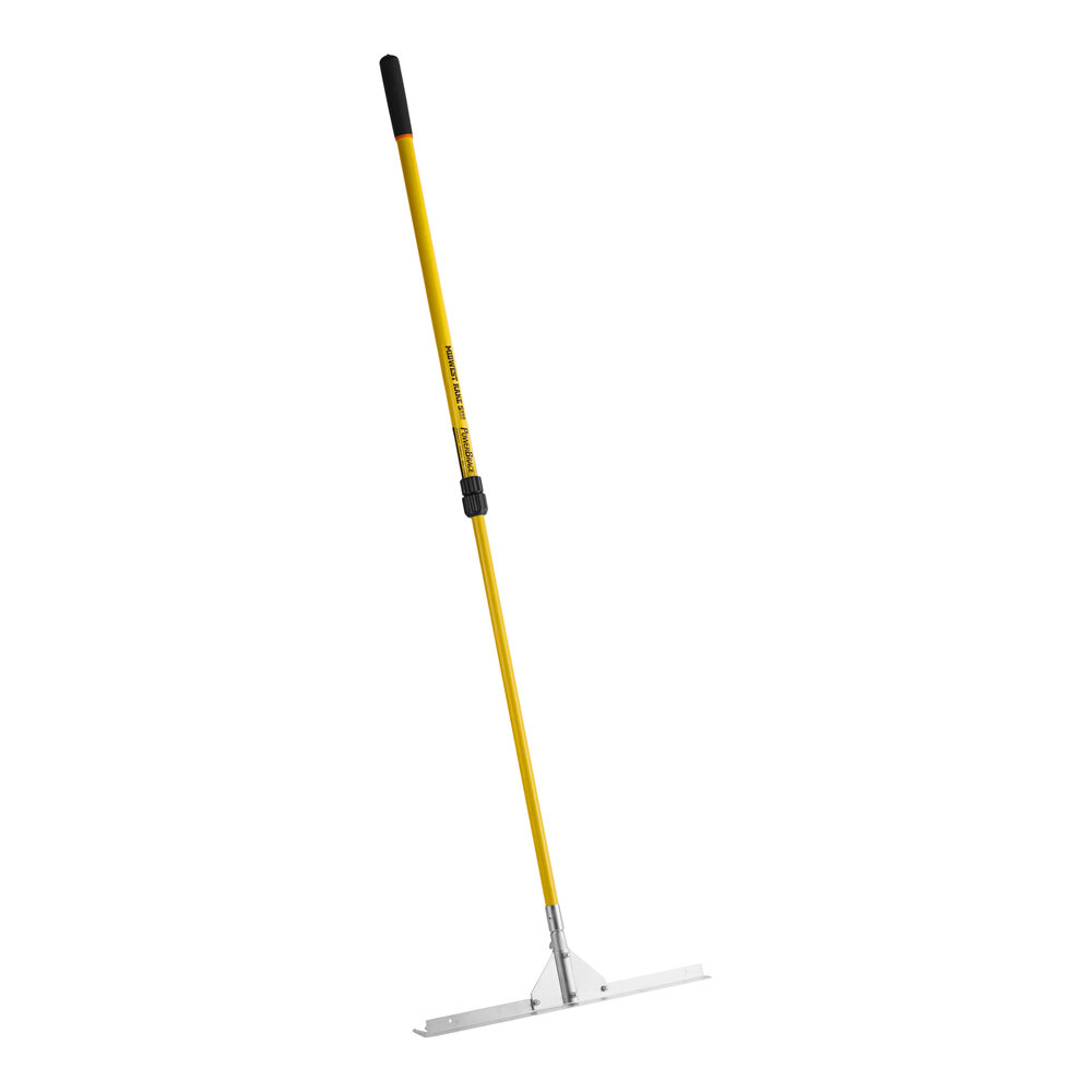 Seymour Midwest S550 Professional 24" Telescopic Baserunner Field Rake ...