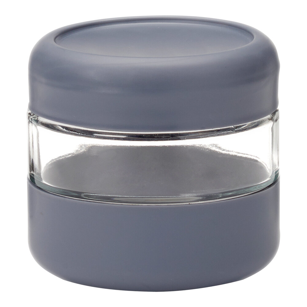 Anchor Hocking Securelock Revolution 0.5 Qt. Stackable Glass Jar with ...