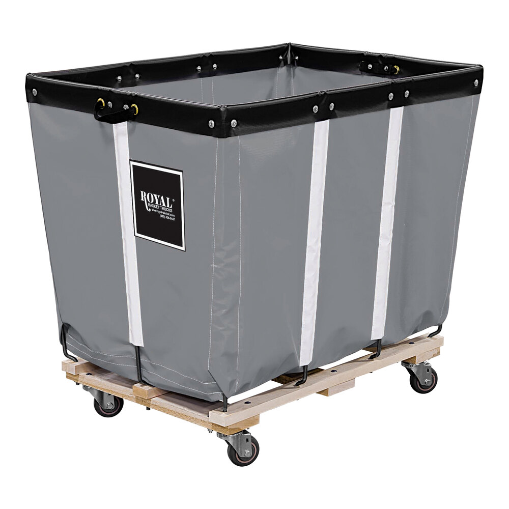 Royal Basket Trucks 15 Cu. Ft. Gray Vinyl Permanent Liner Basket Truck ...