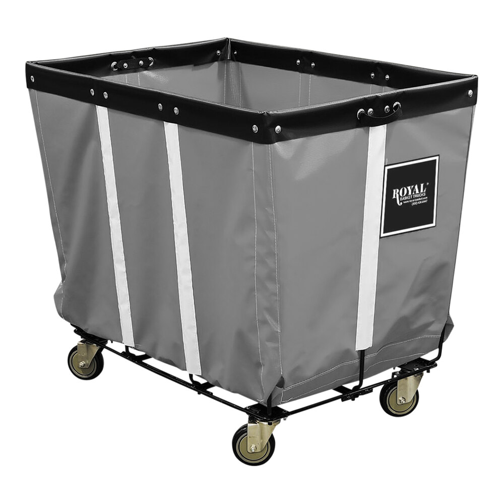 Royal Basket Trucks 12 Cu. Ft. Gray Vinyl Permanent Liner Basket Truck ...