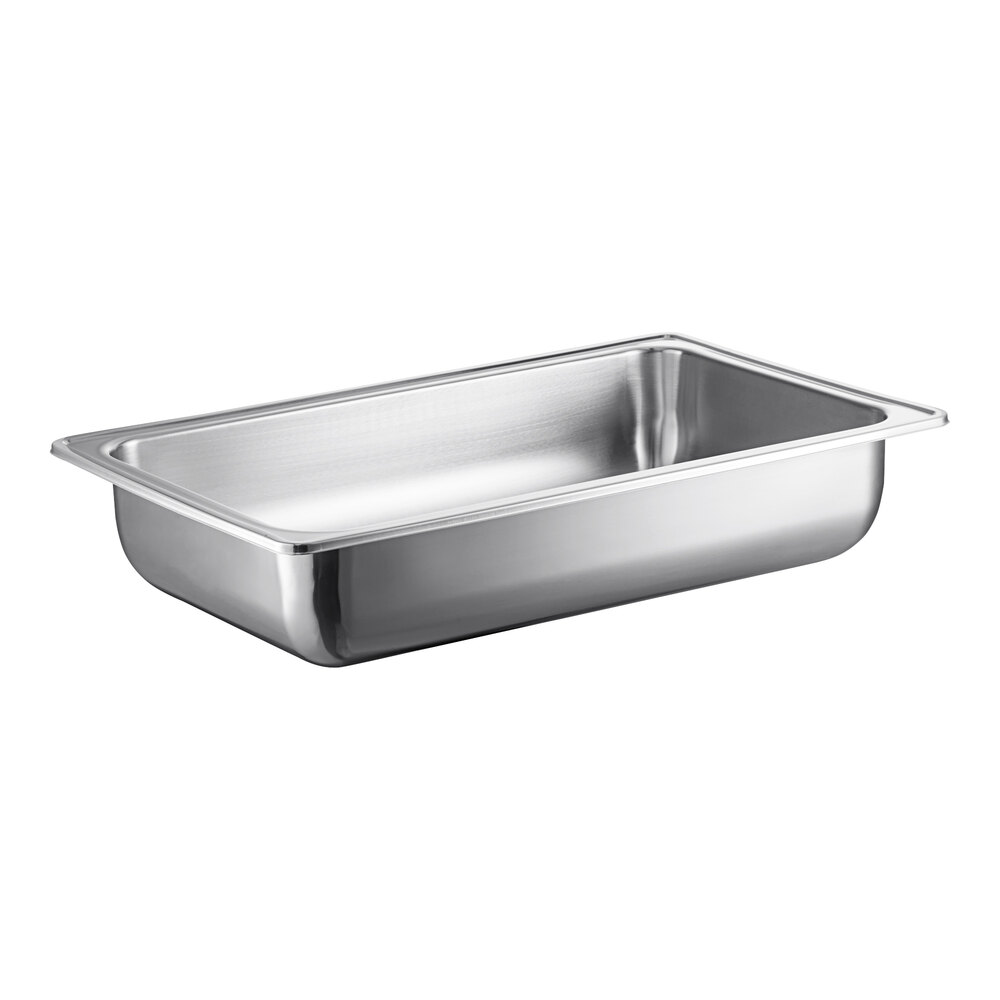 American Metalcraft Adiago CDWP26 Full Size Stainless Steel Rectangular ...
