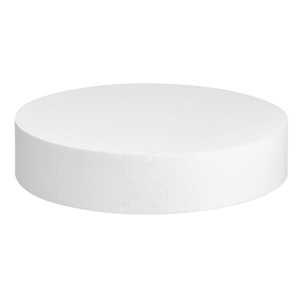 Baker's Lane 18" x 4" Foam Round Cake Dummy