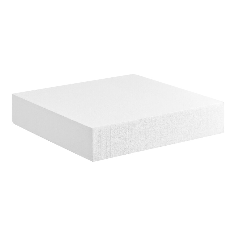 Baker's Lane 20" x 20" x 4" Foam Square Cake Dummy