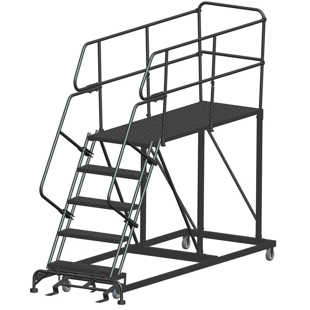 Ballymore 5-Step Heavy-Duty Steel Cal/OSHA Compliant Mobile Work ...