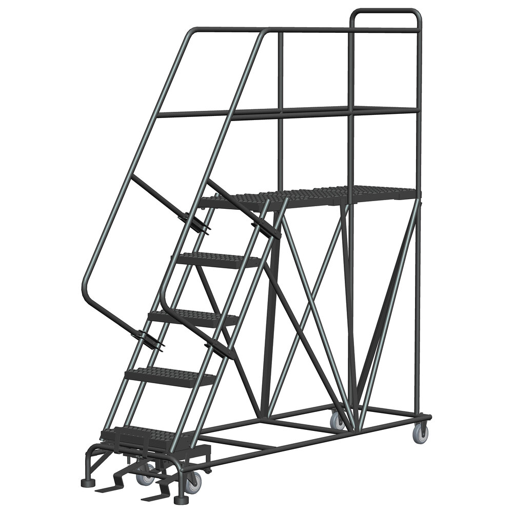 Ballymore 5-Step Heavy-Duty Steel Cal/OSHA Compliant Mobile Work ...
