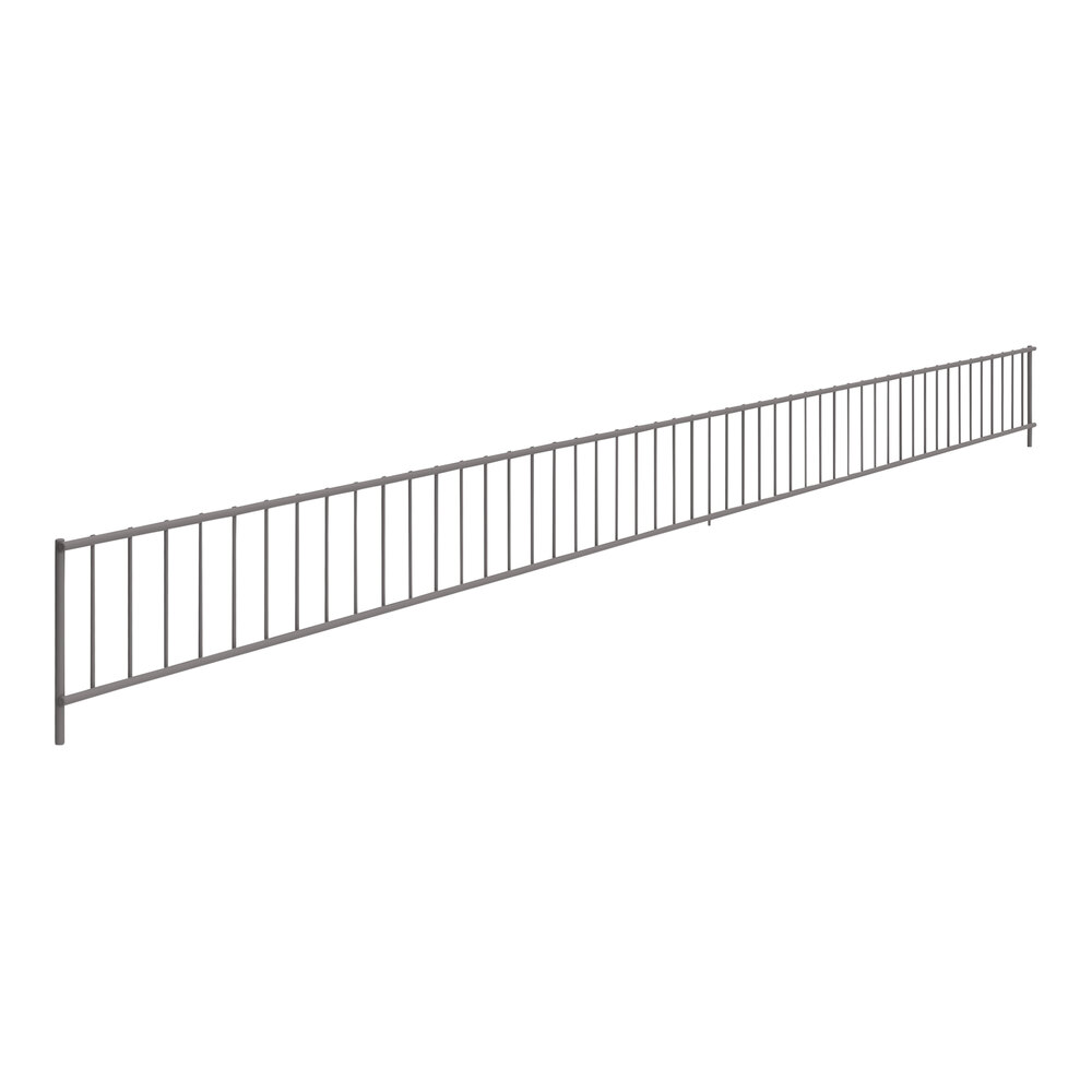 Wanzl Wire Tech 100 36" x 3" Front Riser for Base Shelf WTBSL361