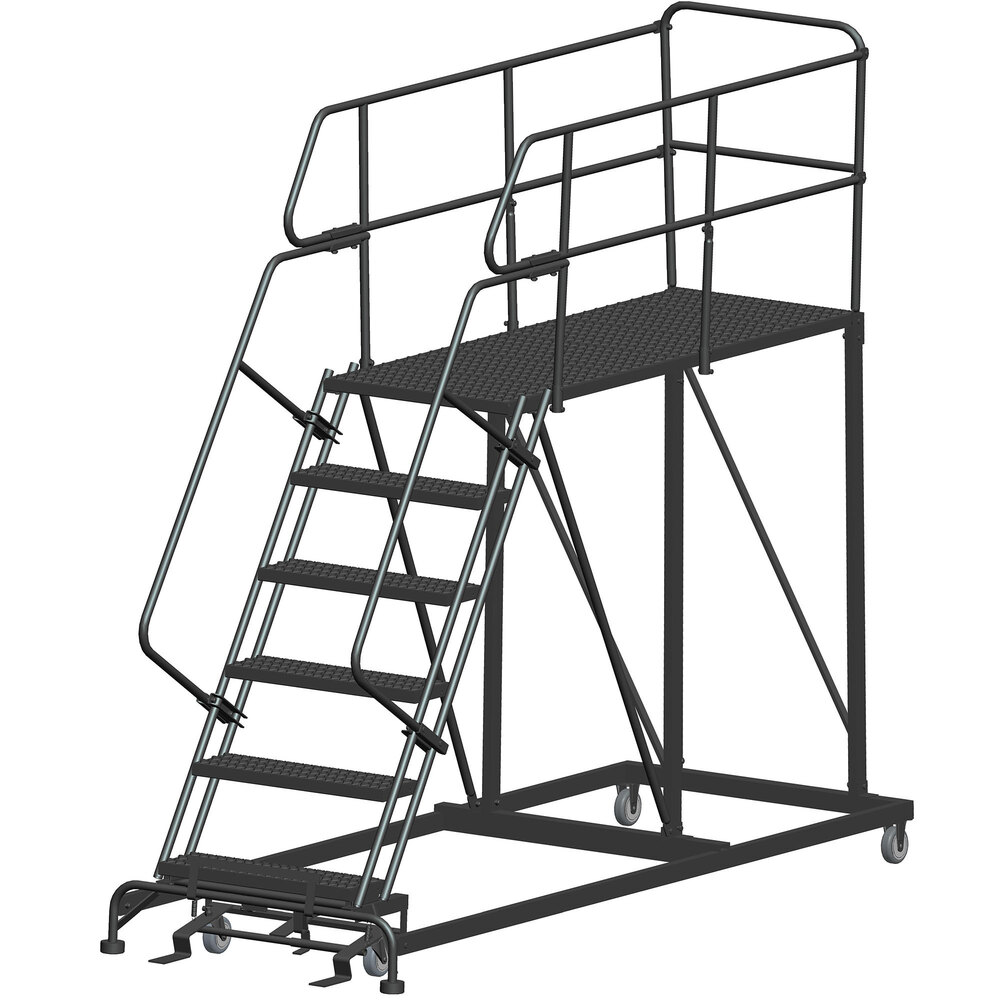 Ballymore 6-Step Heavy-Duty Steel Cal/OSHA Compliant Mobile Work ...