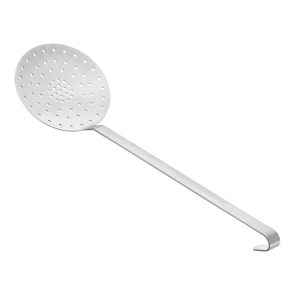 Choice 6" One-Piece Heavy-Duty Stainless Steel Skimmer