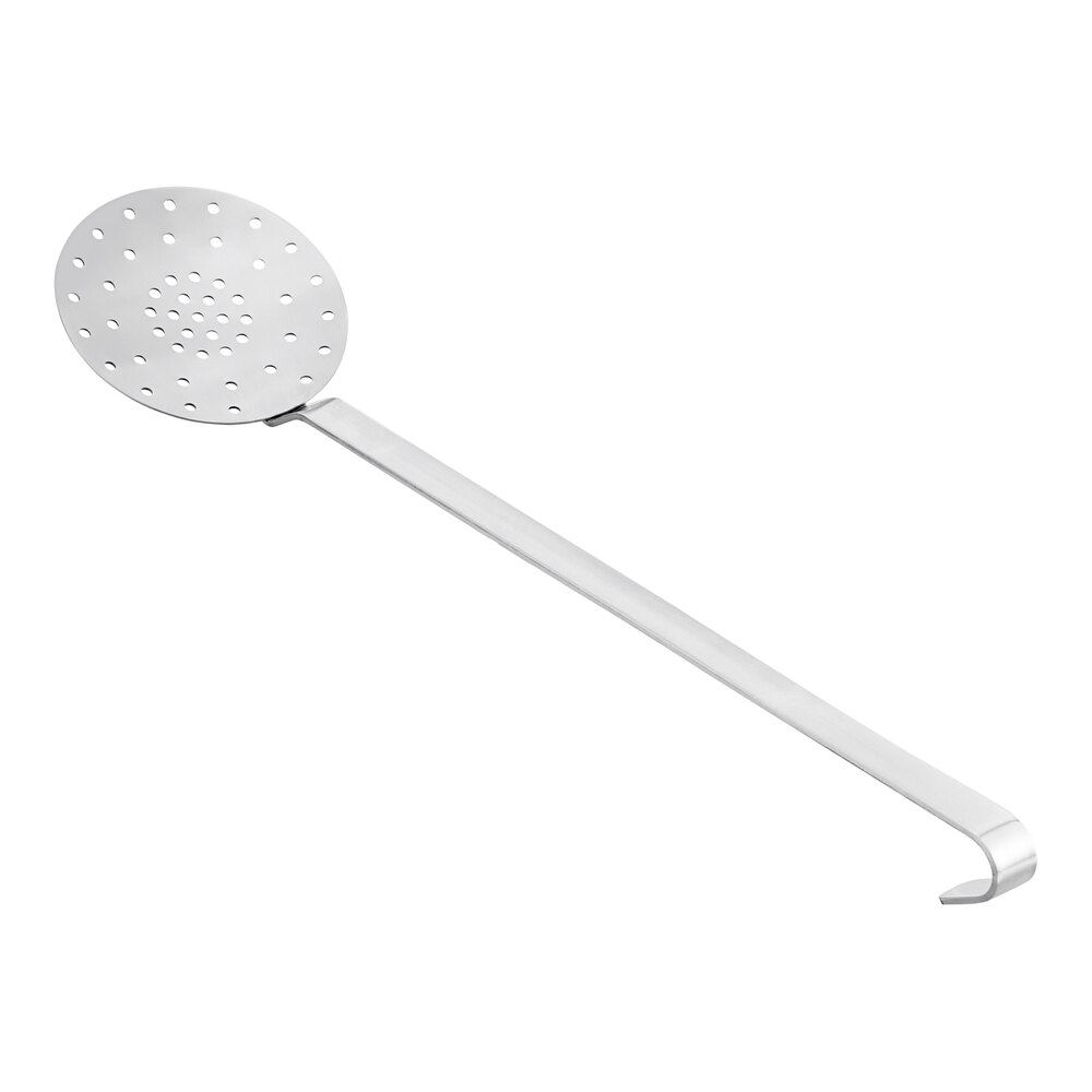 Choice 4 1/2" Two-Piece Stainless Steel Skimmer
