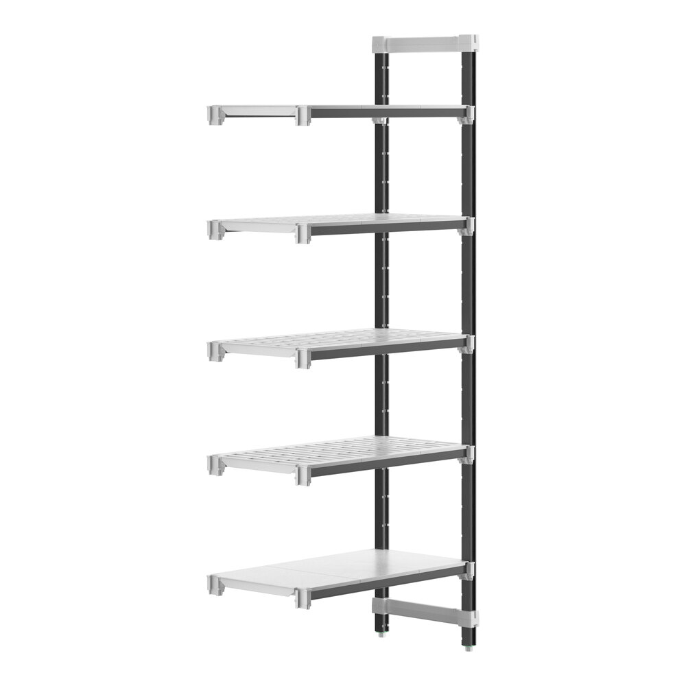 Cambro EXA183684VS5480 Camshelving® Elements XTRA 5-Shelf Combo Add-On ...