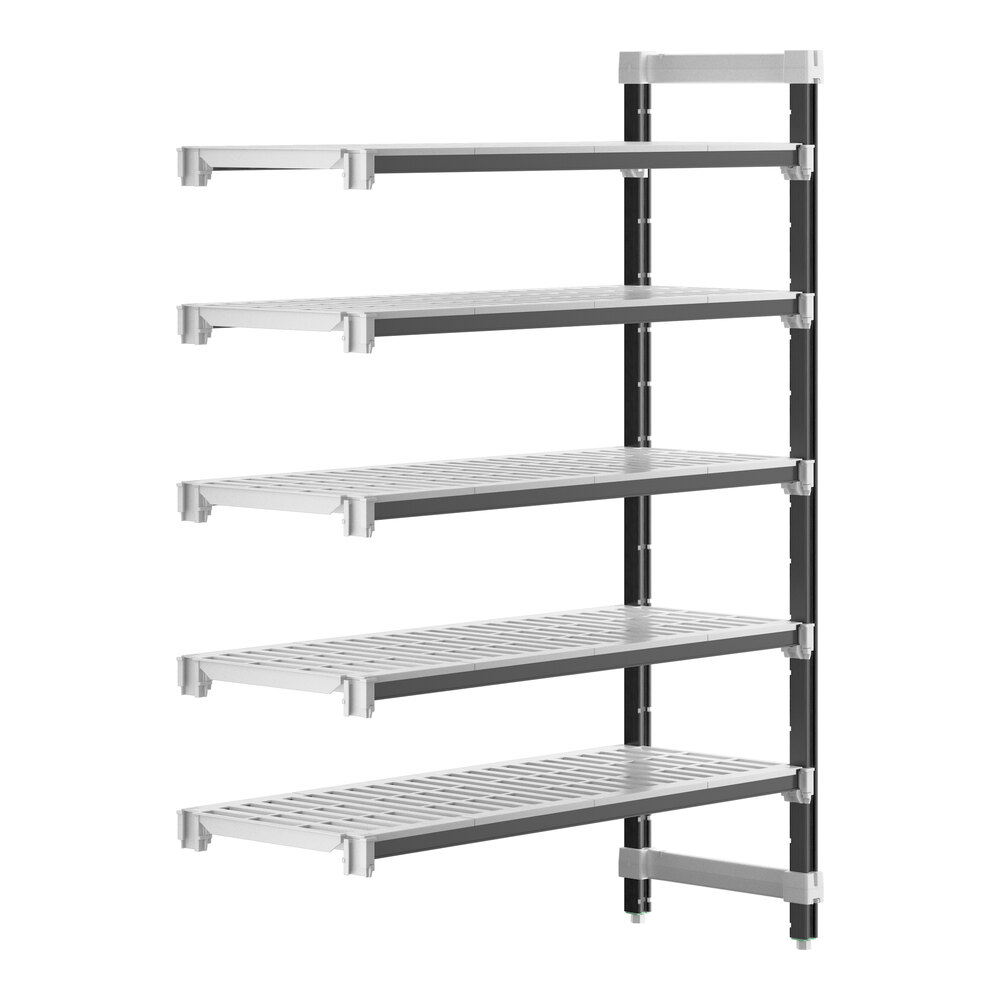 Cambro EXA184864V5480 Camshelving® Elements XTRA 5-Shelf Vented Add-On ...