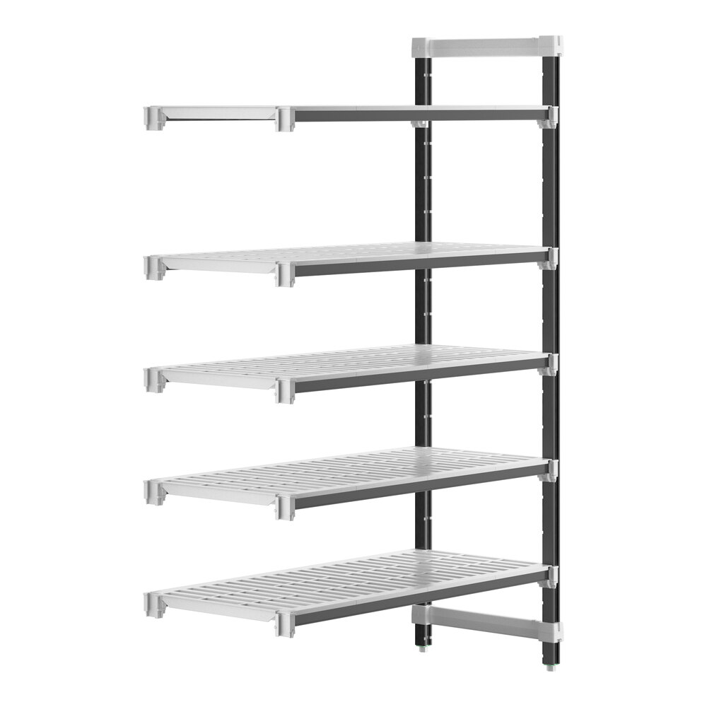 Cambro EXA214872V5480 Camshelving® Elements XTRA 5-Shelf Vented Add-On ...