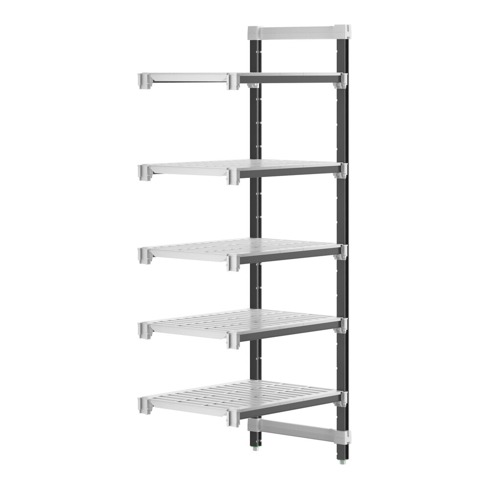 Cambro EXA213072V5480 Camshelving® Elements XTRA 5-Shelf Vented Add-On ...