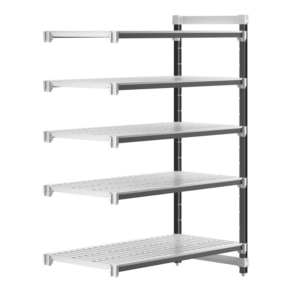 Cambro EXA244864V5480 Camshelving® Elements XTRA 5-Shelf Vented Add-On ...