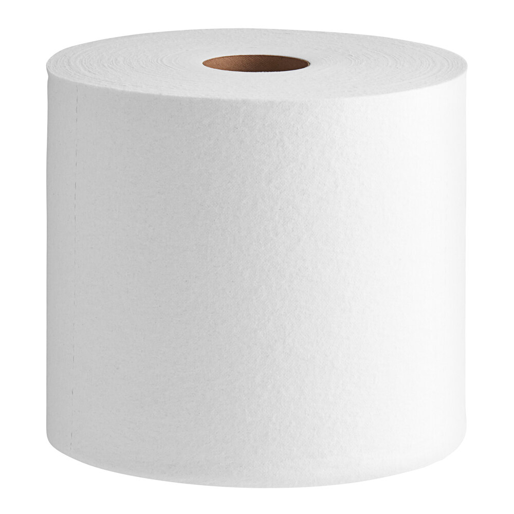 Tork Paper Wiper Plus 11" x 12" White Medium-Duty Wiper Giant Roll W1 ...