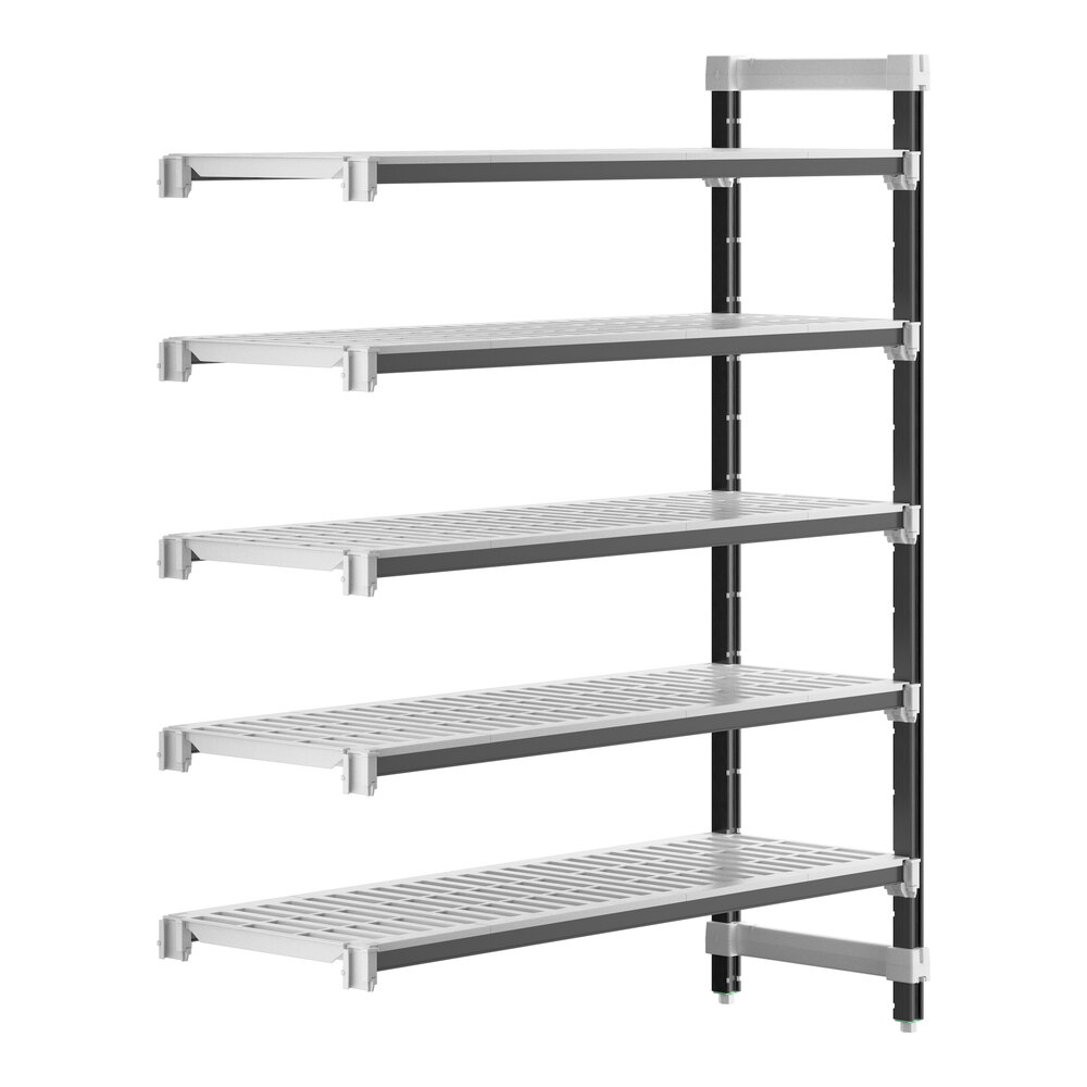 Cambro EXA185464V5480 Camshelving® Elements XTRA 5-Shelf Vented Add-On ...