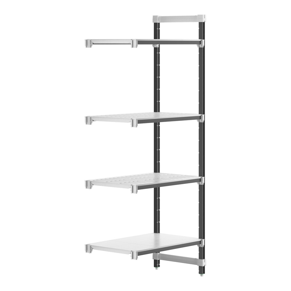 Cambro EXA213684VS4480 Camshelving® Elements XTRA 4-Shelf Combo Add-On ...