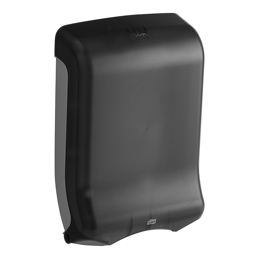 Tork 73TR Black Multifold and C-Fold Hand Towel Dispenser H2