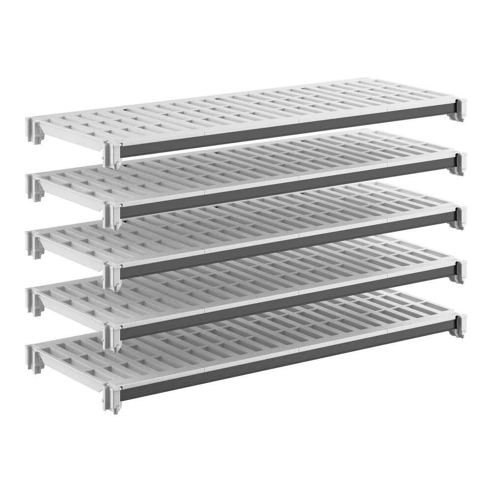 Cambro EXSK1848V5480 Camshelving® Elements XTRA Vented 5-Shelf Kit - 18 ...