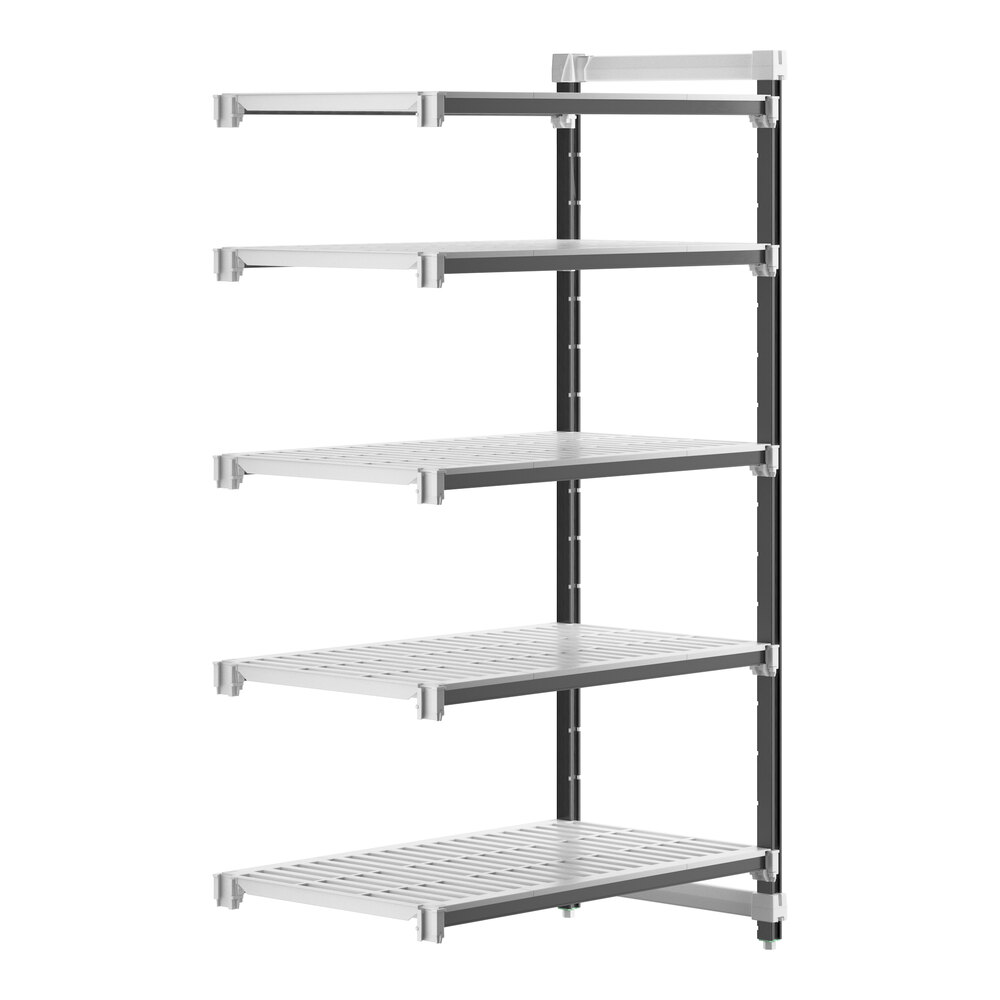 Cambro EXA244272V5480 Camshelving® Elements XTRA 5-Shelf Vented Add-On ...