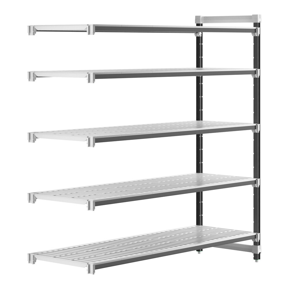 Cambro EXA247272V5480 Camshelving® Elements XTRA 5-Shelf Vented Add-On ...