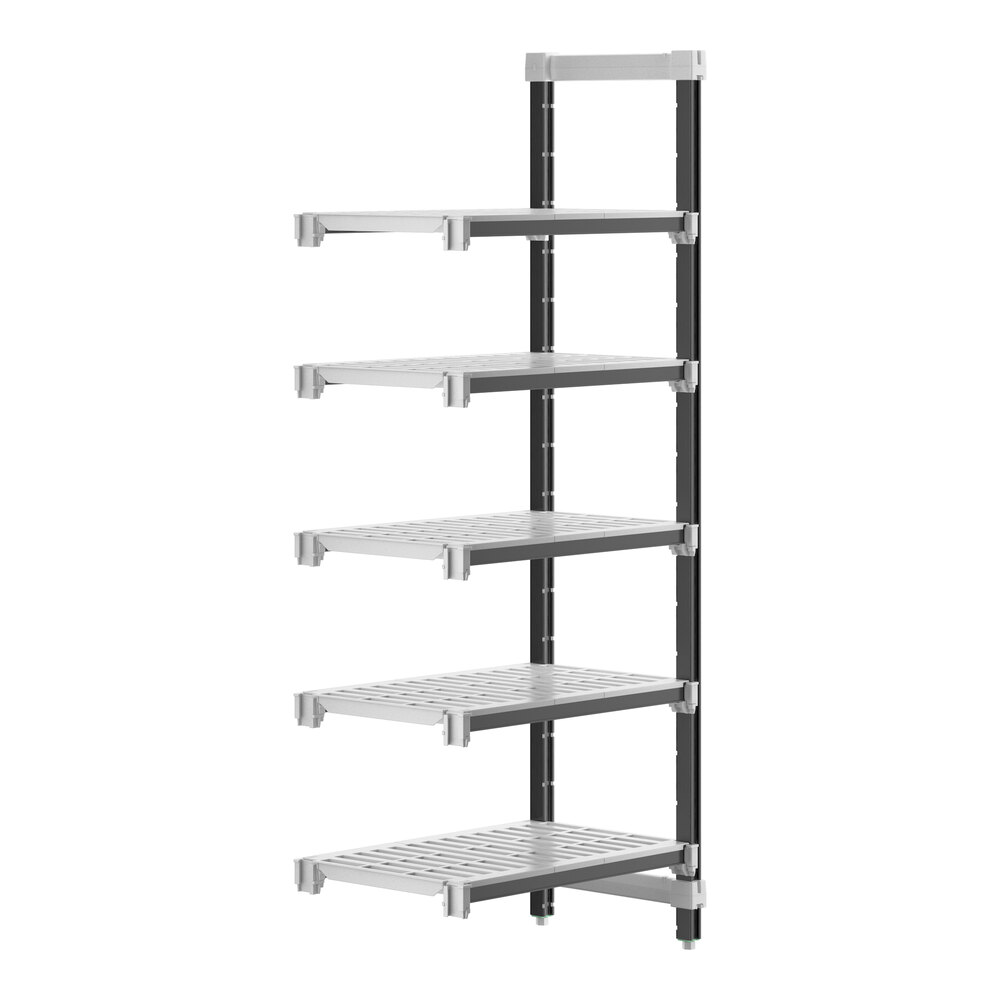 Cambro EXA183072V5480 Camshelving® Elements XTRA 5-Shelf Vented Add-On ...