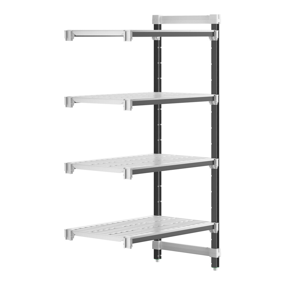 Cambro EXA213664V4480 Camshelving® Elements XTRA 4-Shelf Vented Add-On ...