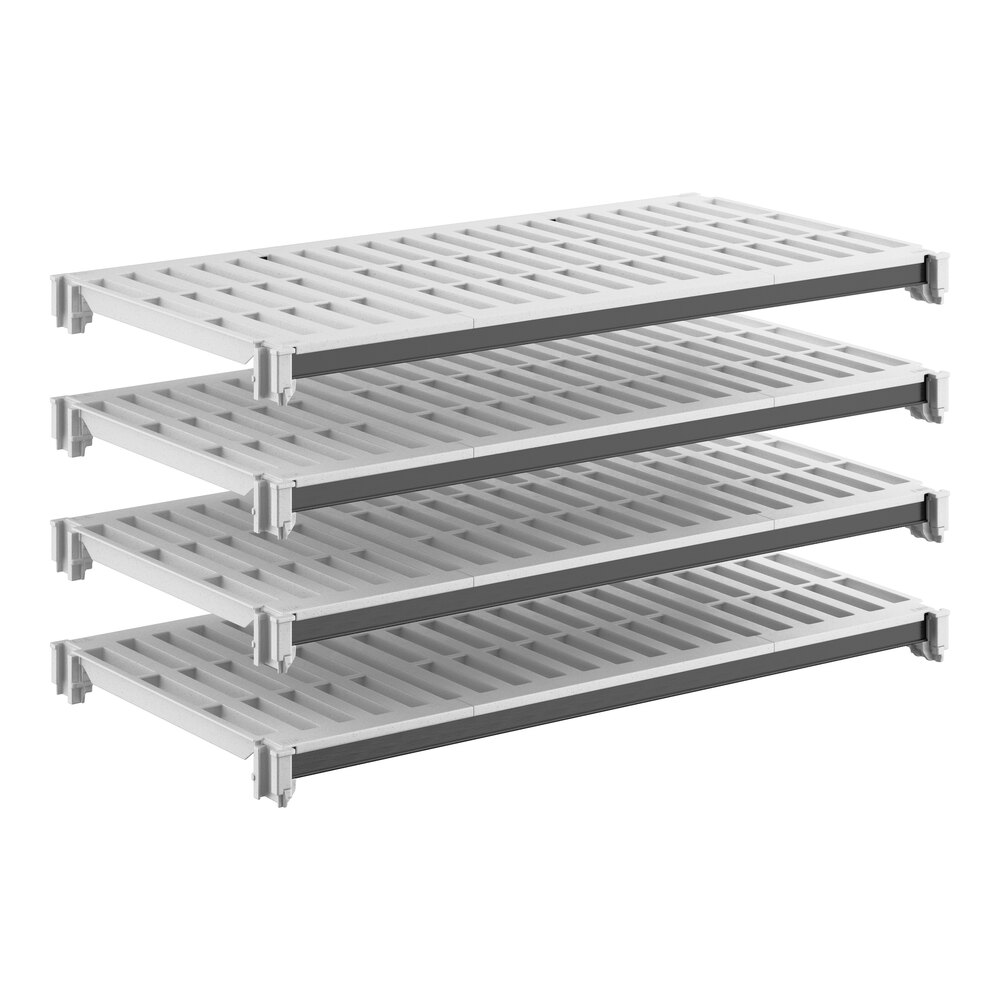 Cambro EXSK2142V4480 Camshelving® Elements XTRA Vented 4-Shelf Kit - 21 ...