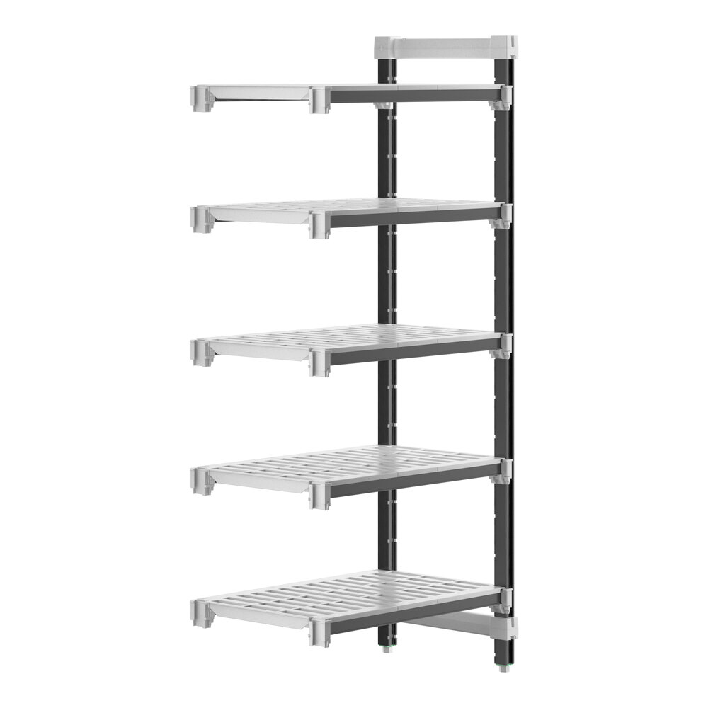 Cambro EXA183064V5480 Camshelving® Elements XTRA 5-Shelf Vented Add-On ...