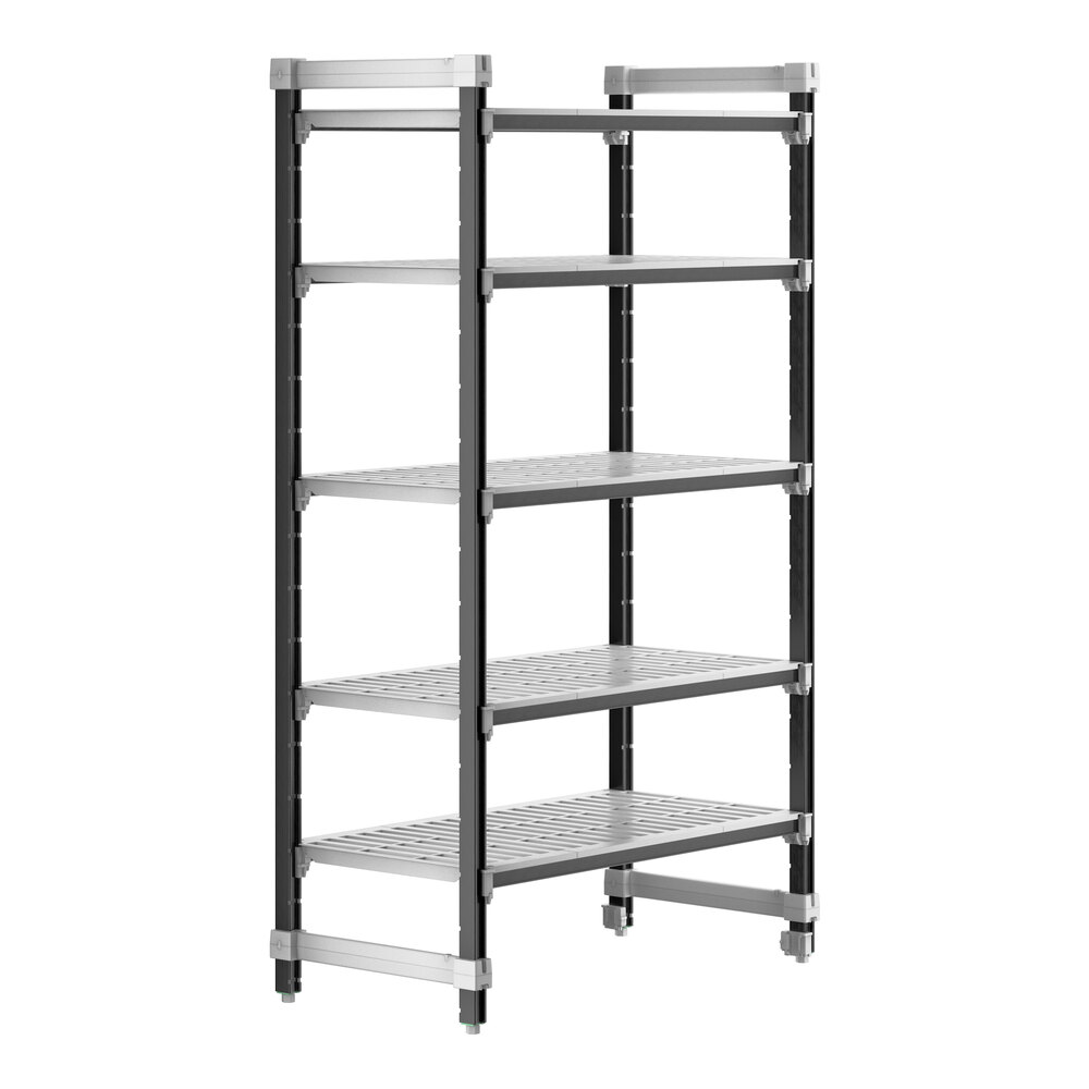 Cambro EXU214272V5480 Camshelving® Elements XTRA 5-Shelf Vented Starter ...